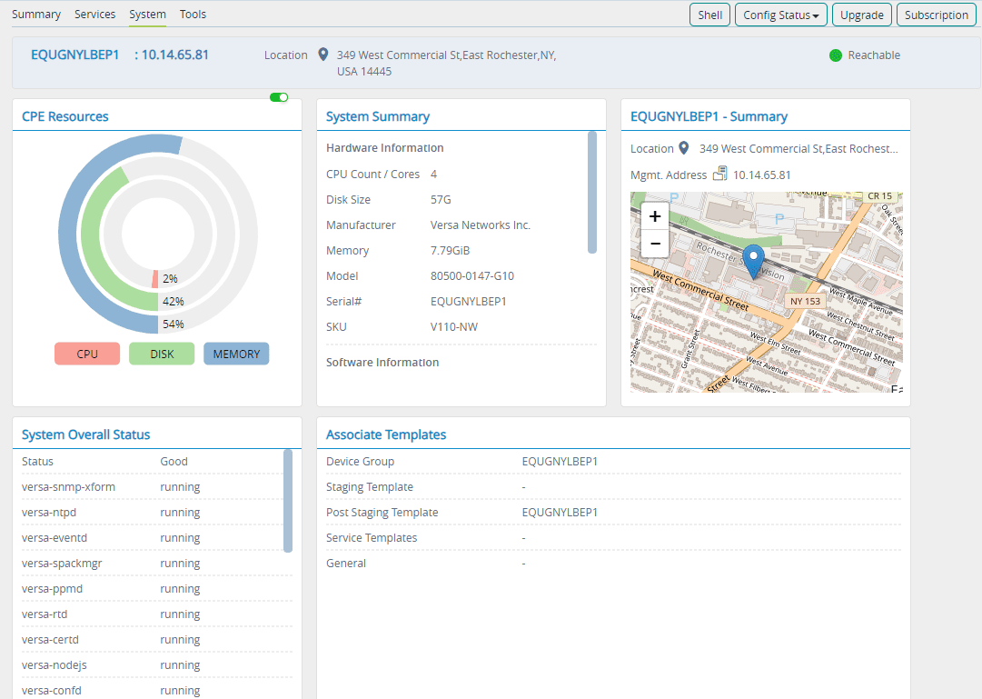 Customer Resource Center | Monitoring Active Nodes